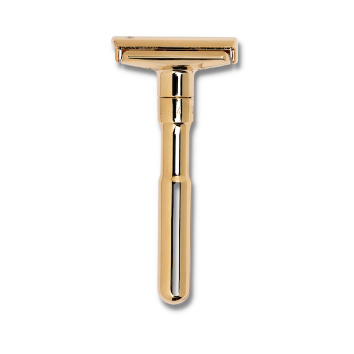 Safety razor Merkur Futur Gold Adjustable, with a closed comb — Nebrito.com