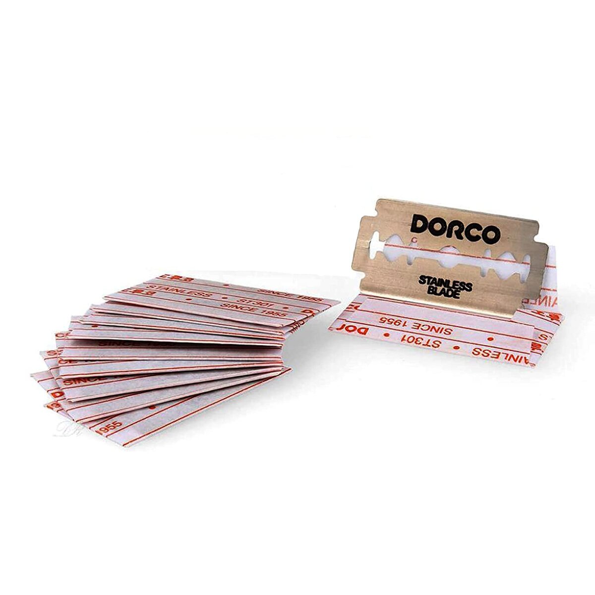Shaving Blades Dorco ST-301 Double edge, stainless steel — Nebrito.com