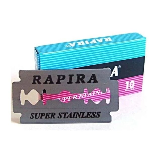 Shaving Blades Rapira Classic Super Stainless steel, 10 pcs. — Nebrito.com