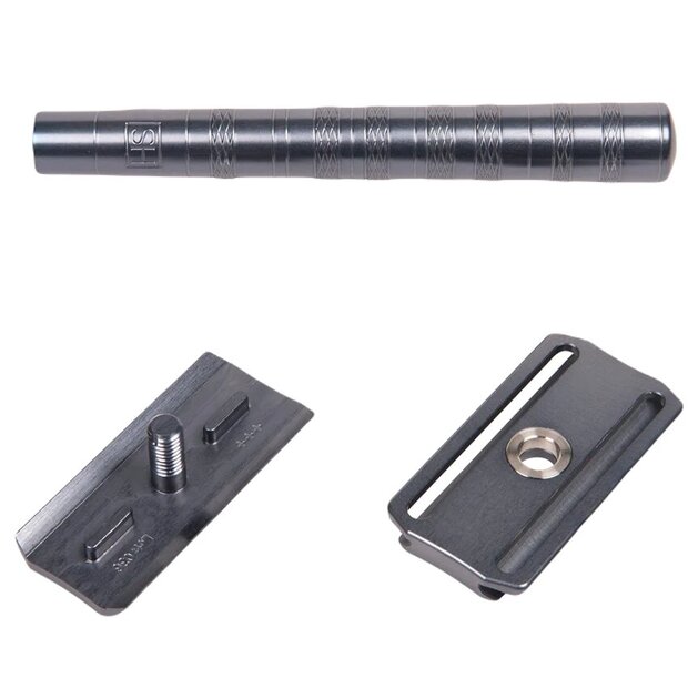 Safety razor Henson Aluminum Aggressive Grey Medium high aggressiveness ...
