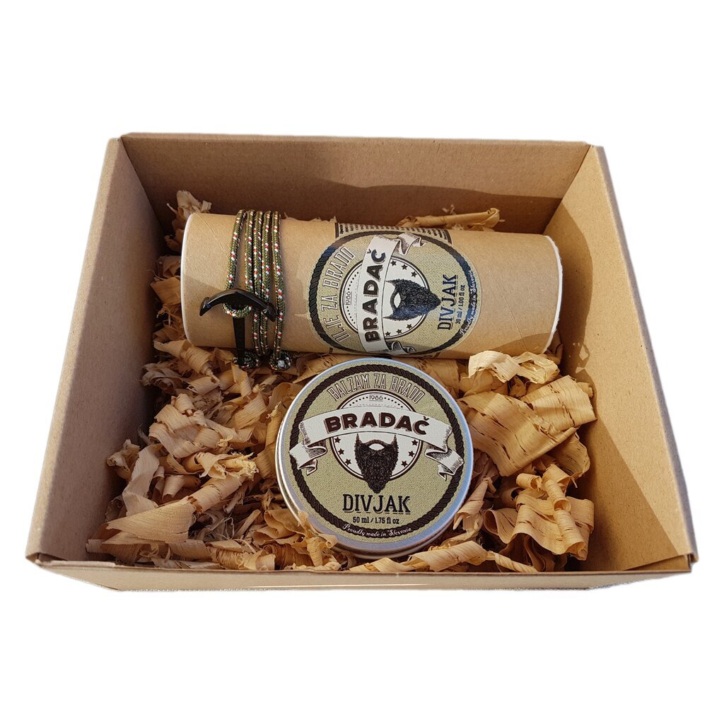 Beard Gift Set Bradač Divjak For all types of beard and skin — Nebrito.com
