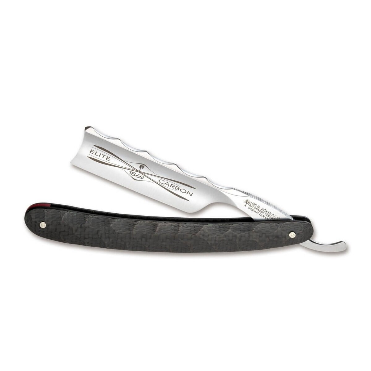 Straight razor Boker Elite Сarbon 6/8 inch, carbon steel, spanish point ...